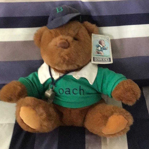 Lands' End | Accents | Coach Teddy Bear New | Poshmark